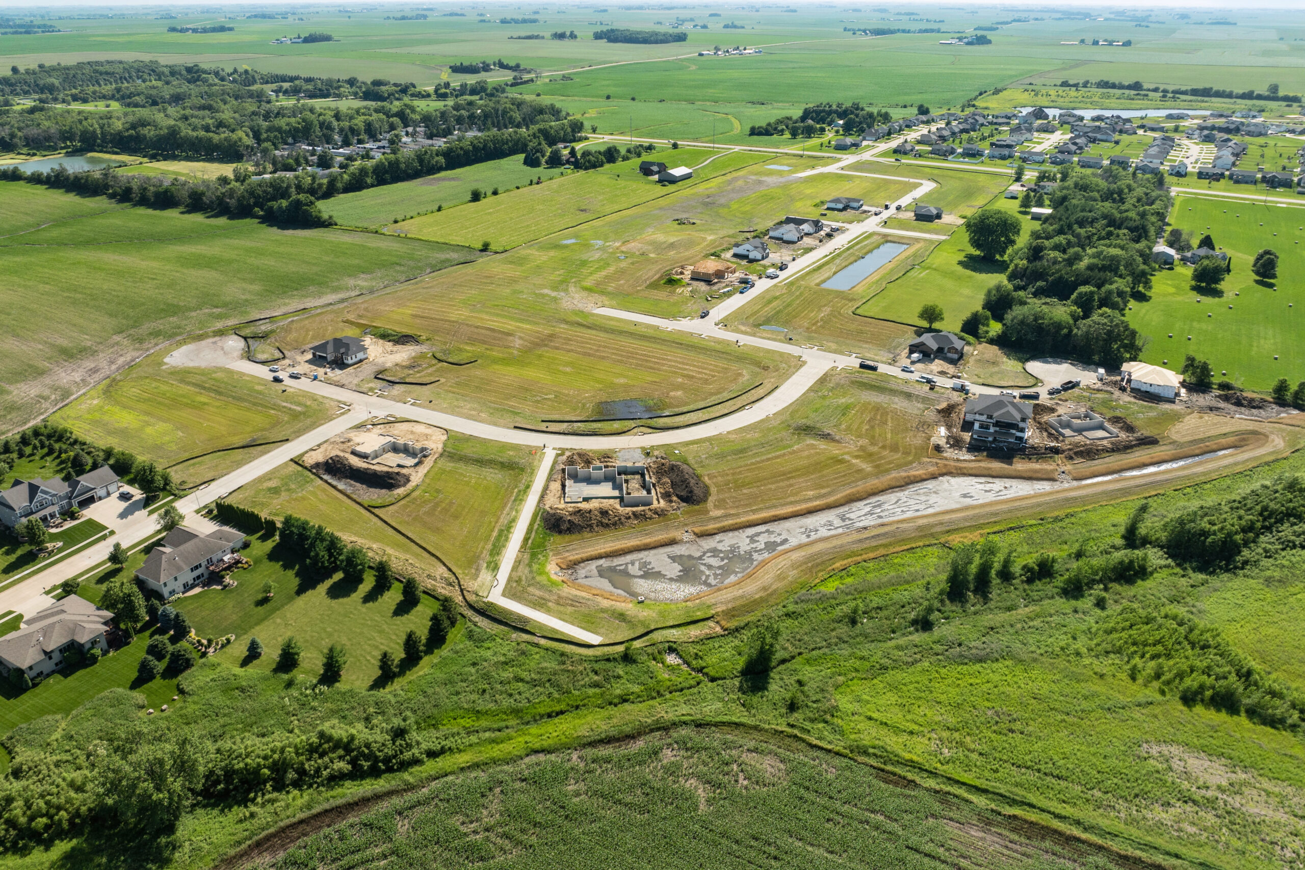 West Fork Crossing Neighborhood - New Home Lots - Panther Builders