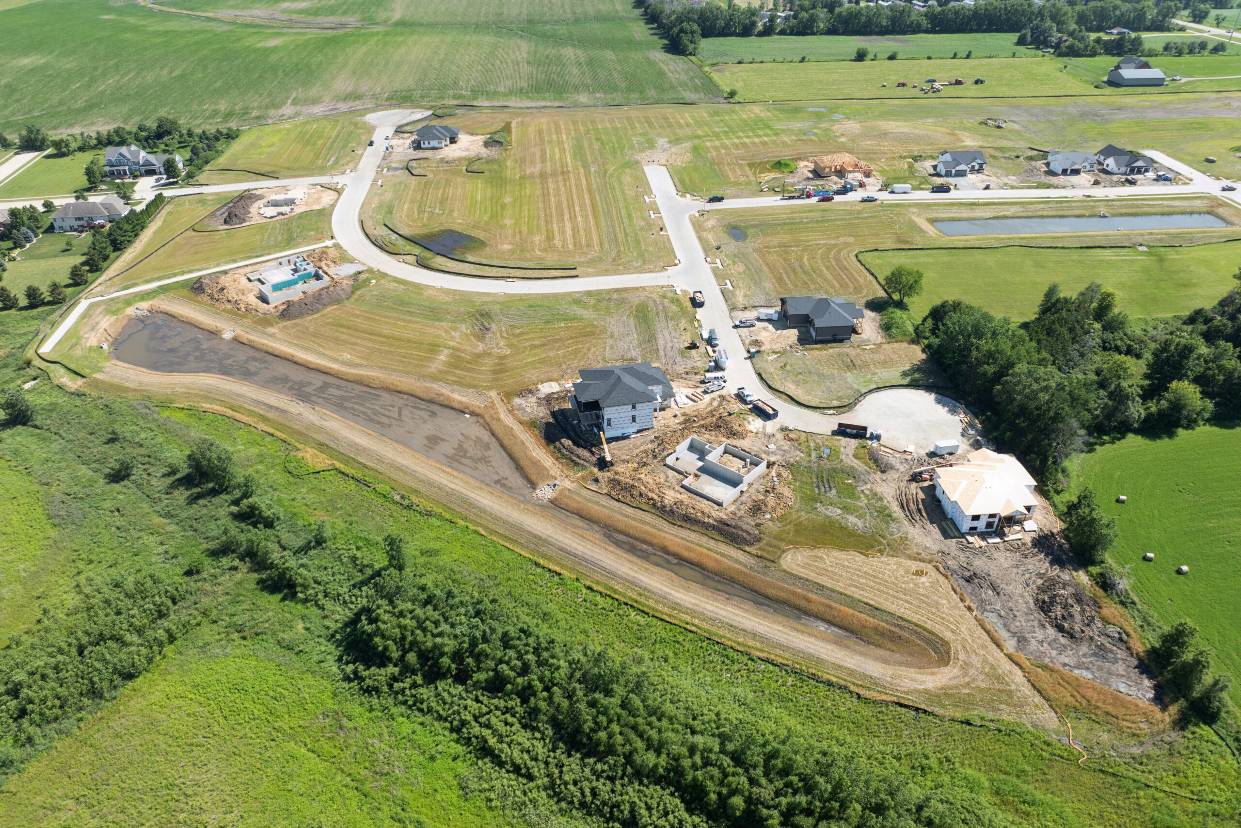 West Fork Crossing Neighborhood - New Home Lots - Panther Builders